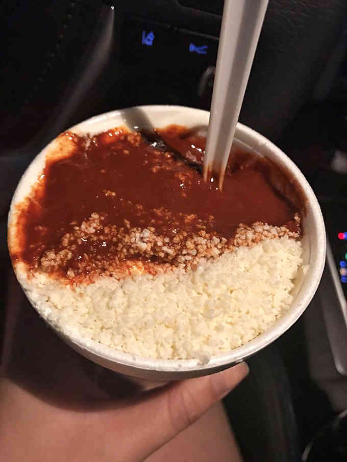 Mexican street corn gets the royal treatment with creamy toppings and a generous sprinkle of spice.