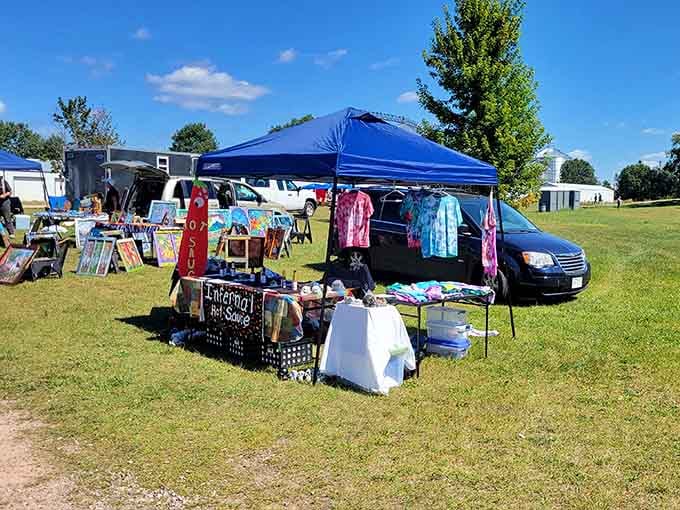 Tie-dye never really left, it just waited patiently at flea markets for fashion to come back around.