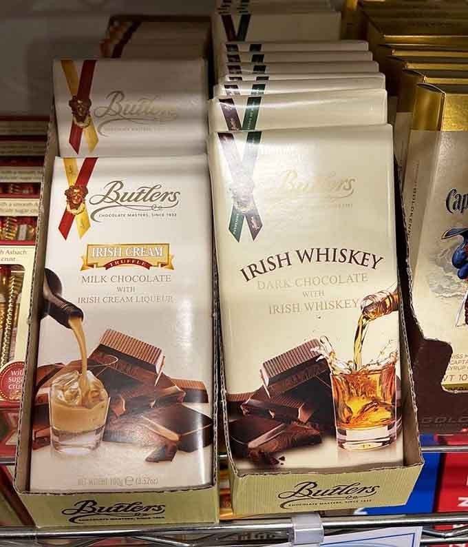 Irish whiskey chocolate exists, and now you have to rethink every gift you've ever given to anyone ever.