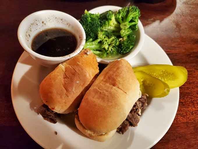 French dip sliders with au jus prove that sometimes the best things come in perfectly portable packages.