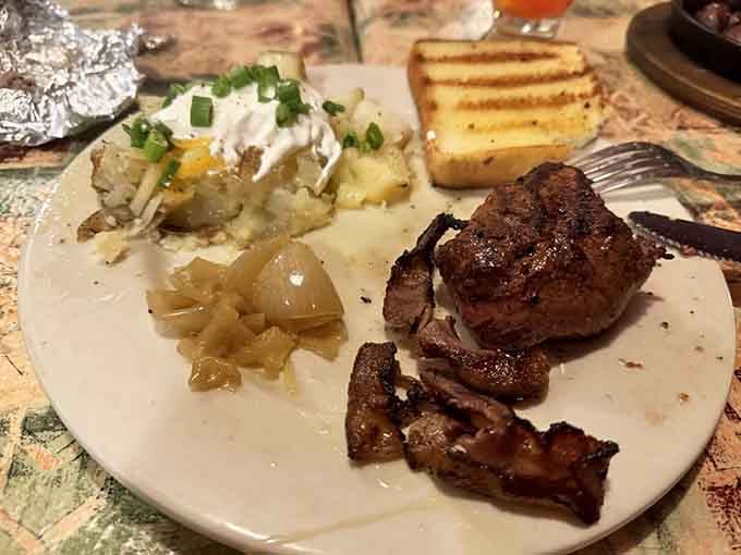 Bacon-wrapped filet mignon proves that some culinary combinations were simply meant to be, like peanut butter and jelly for adults.