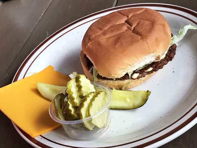 The Vegan Burger gets the same love and attention as its beefy counterpart, because good food doesn't discriminate.