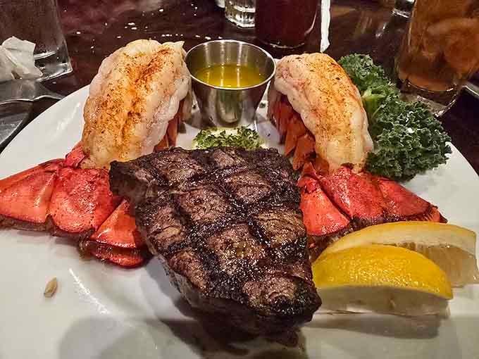 When you can't choose between land and sea, this surf-and-turf combo solves life's toughest decisions beautifully.