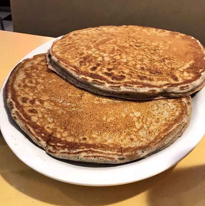 Pancakes stacked this perfectly golden deserve their own magazine spread, maybe even a standing ovation from your stomach.