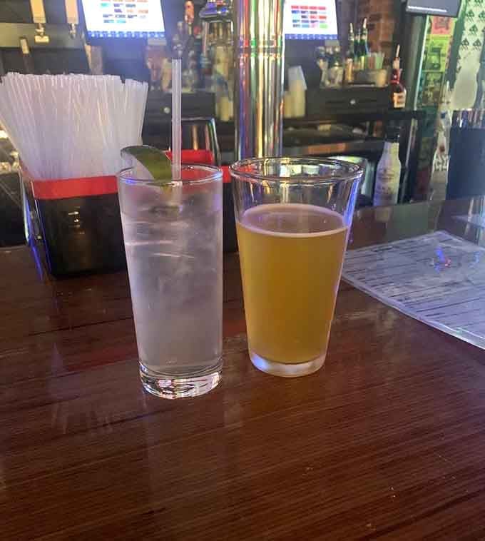 When your beer looks this good next to classic arcade games, you've officially found the perfect balance between grown-up and kid.