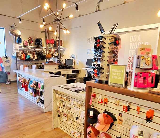 A checkout counter that doesn't make you feel like you're shopping in someone's dusty basement. Revolutionary, really.