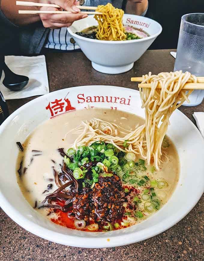 Samurai Noodle ramen so rich and satisfying, you'll wonder why you ever settled for instant packets.