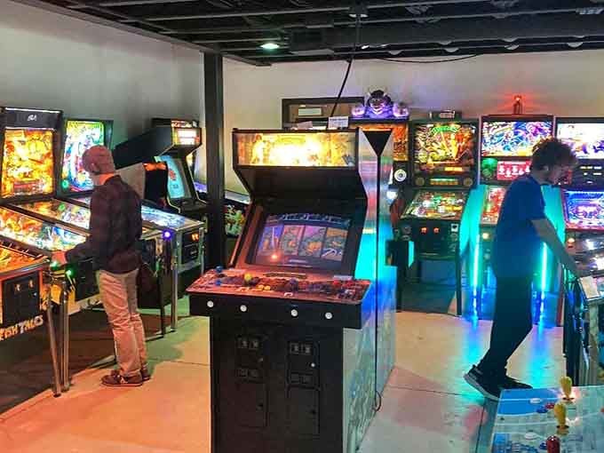 Nothing beats the pure joy of arcade gaming, where standing and playing feels more alive than any couch ever could.