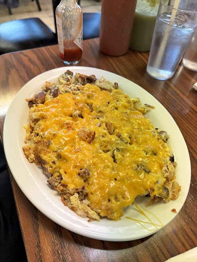 The Hobo proves that sometimes the best things in life come loaded with cheese and possibilities.