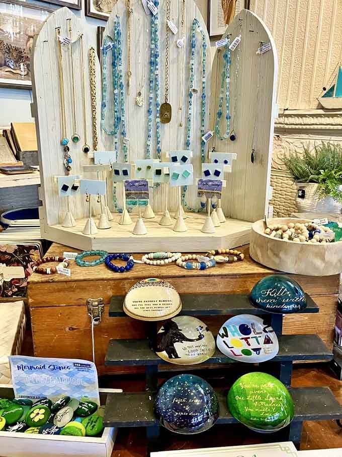 Coastal-inspired jewelry and sea glass creations capture Cape May's beachy essence in wearable art you'll treasure for years.