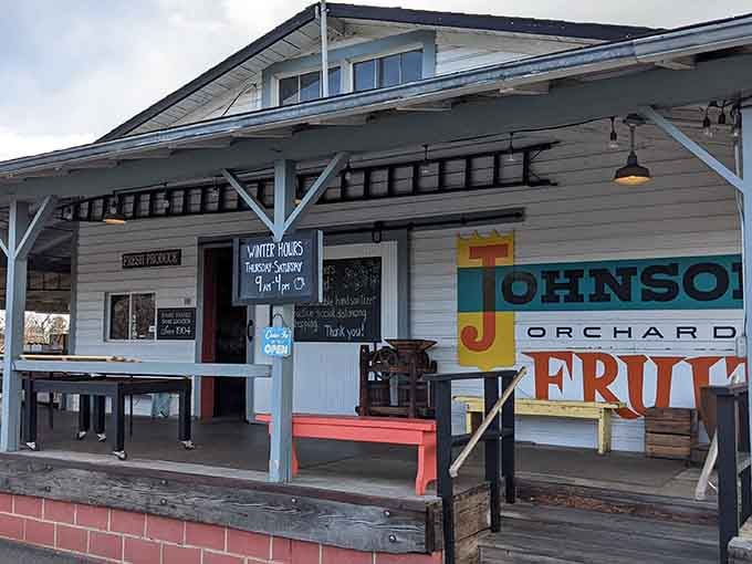 Johnson Orchards brings farm-fresh fruit straight from the source, no middleman markup required here.