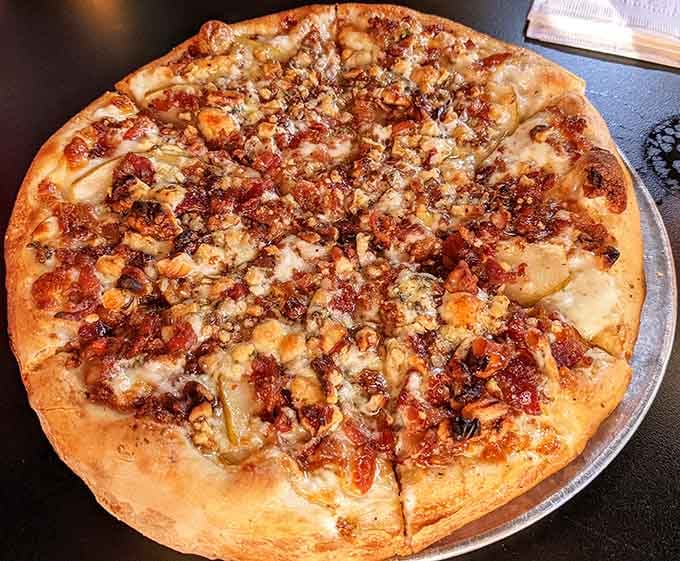 When pizza looks this good, you understand why some people consider it a legitimate food group worth defending.