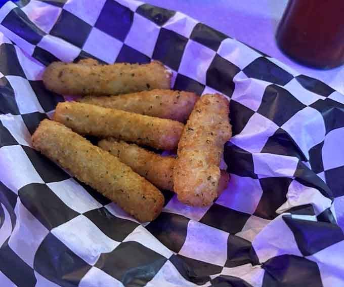 Golden, crispy cheese sticks that stretch like your favorite childhood memories, only better.