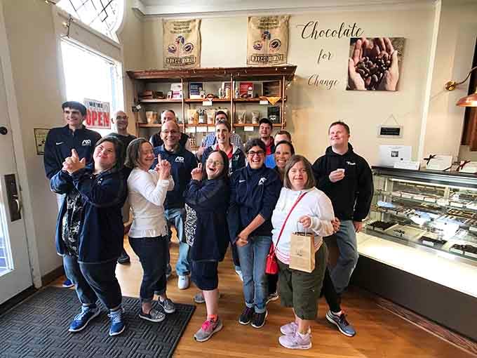 Happy faces are the universal language spoken fluently at every great chocolate destination worth visiting.