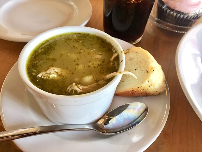Chicken noodle with matzah balls: proof that some traditions exist because they're absolutely, undeniably perfect.