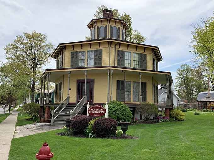 This octagonal beauty with its cupola proves that Victorian architects really knew how to make a statement.