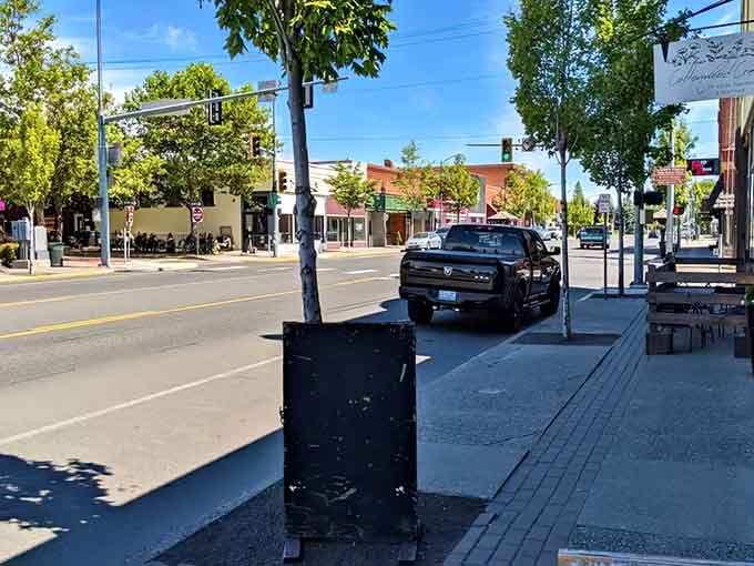 Enjoy a relaxing day wandering through the peaceful, scenic streets of downtown Cheney, a lovely spot in eastern Washington state.