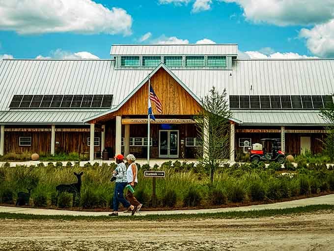 Modern meets traditional at this welcoming community center where neighbors gather to share stories and strengthen bonds.