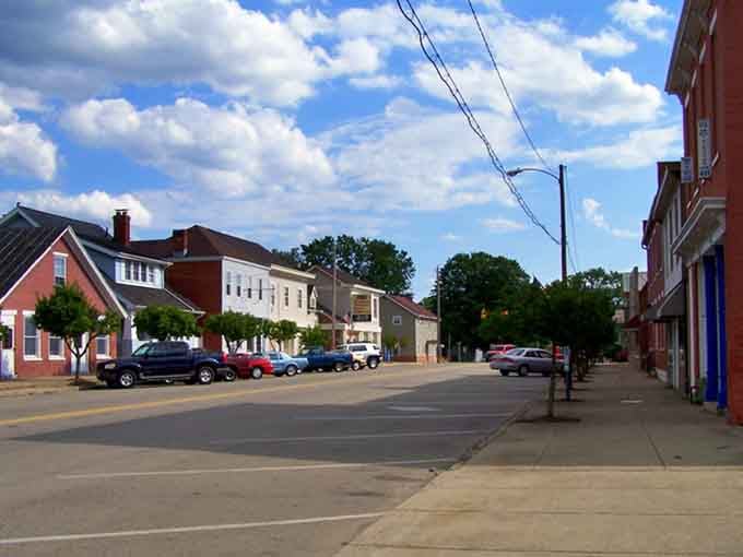 Wide streets and blue skies stretch endlessly, reminding you that some places still have room to move.