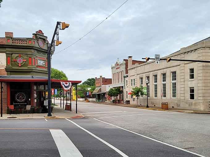 Wide streets and classic architecture remind you that some towns never needed to reinvent themselves to stay beautiful.