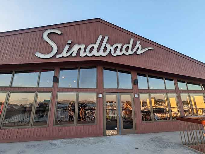 Classic script signage and waterfront dining prove some combinations never go out of style, thankfully.