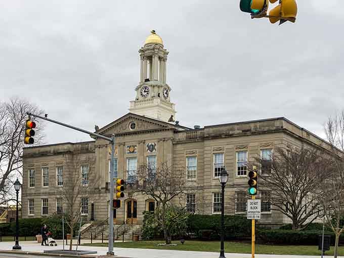 Classical architecture meets modern civic pride in a building that anchors the entire downtown beautifully and confidently.