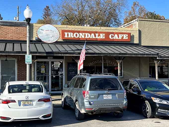 That full parking lot tells the real story—when locals pack a place this tight, you know something special's happening.
