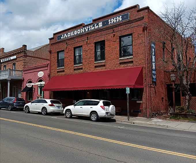 Historic brick walls and vintage signage transport you straight back to the Old West, minus the dust and tumbleweeds.