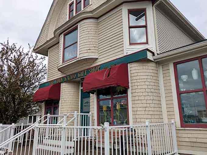 This corner building has been humming along since 1907, keeping America's kazoo tradition alive with handcrafted metal instruments.