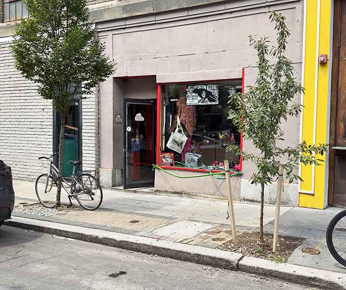 Long In the Tooth's clever storefront design draws you in like a siren song for serious record hunters.