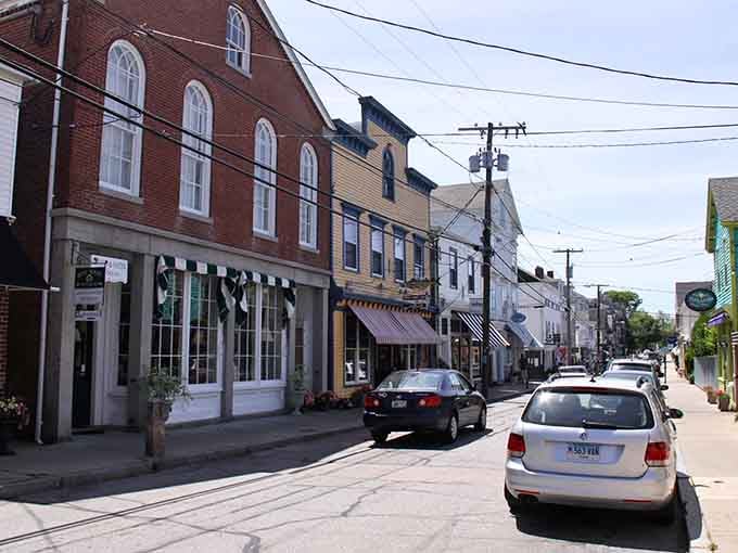 Brick meets clapboard on streets where every restaurant seems to know exactly what you're craving today.