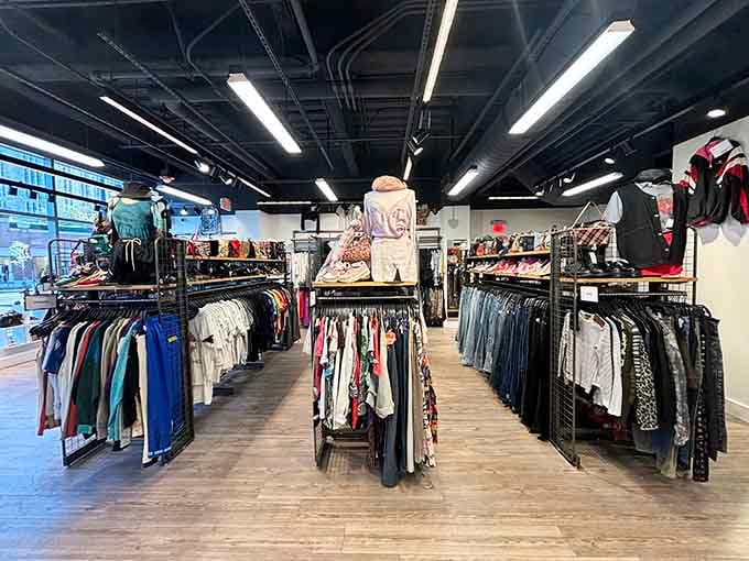 Women's clothing organized by actual logic, not the chaotic energy of your teenager's bedroom floor after school.