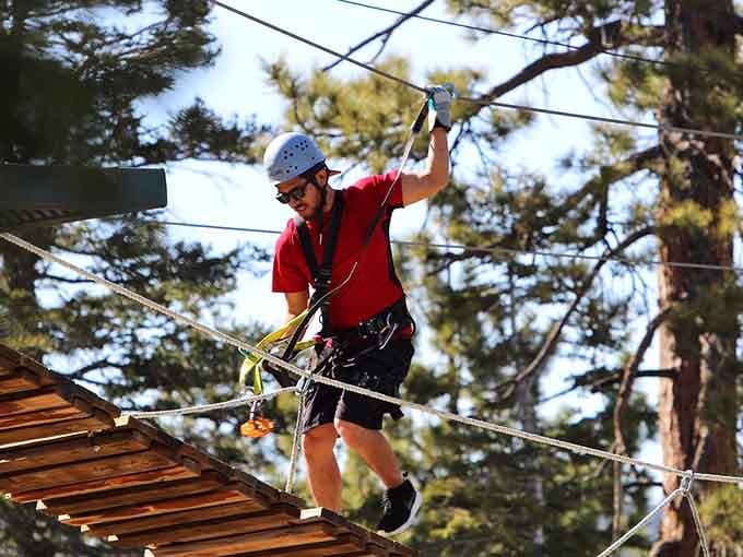 Red shirt, big smile, bigger courage &ndash; navigating obstacles that would make Indiana Jones take notes.