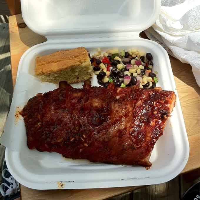 Half a rack that could convert vegetarians faster than you can say "pass the napkins, please."