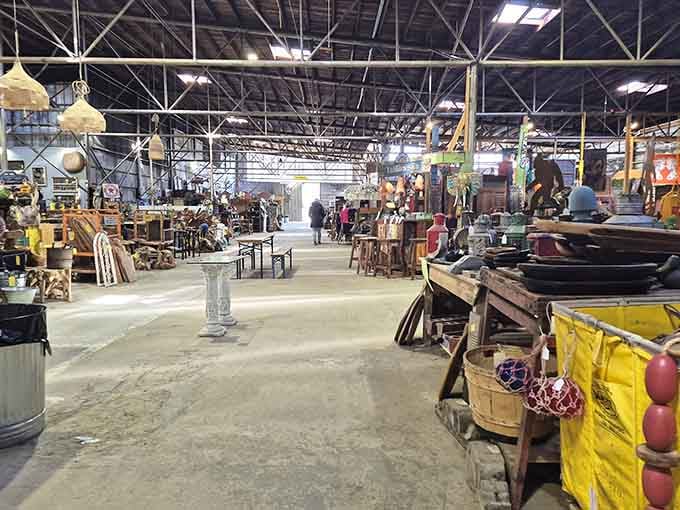 One person's organized chaos is another person's treasure map, and this aisle is pure gold for explorers.