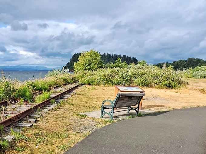 Strategic benches dot the route, perfect for contemplating life or just catching your breath without admitting you need it.