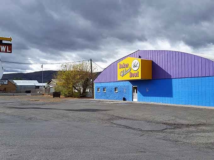 Baker Chicken Bowl offers old-school bowling fun in a building that's unapologetically retro and proud of it.