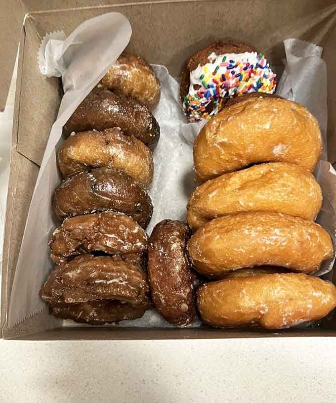 Sprinkles, glaze, and fruit-filled perfection prove that variety truly is the spice of breakfast life here.