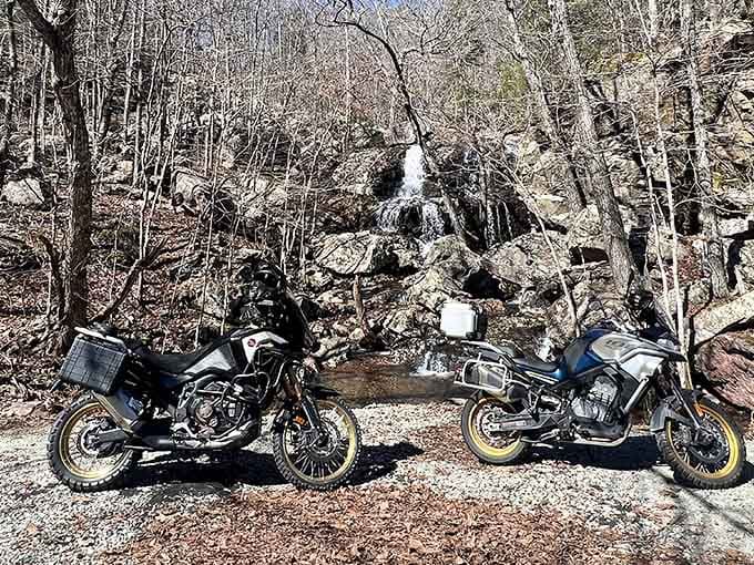 Adventure riders know the best destinations aren't always on the main highway&mdash;sometimes they're hidden in the Ozarks.