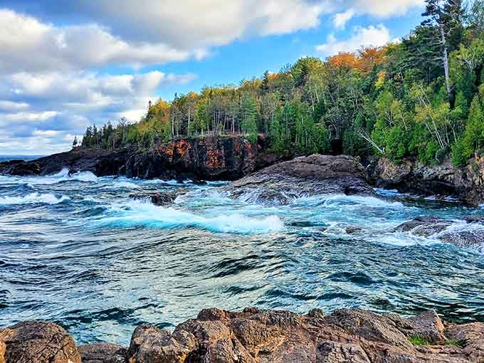When Lake Superior gets feisty, she puts on a show that's better than anything streaming on Netflix.