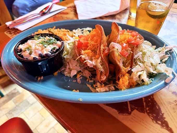 Crispy taco shells standing at attention like delicious soldiers, ready to deliver flavor straight to your taste buds.