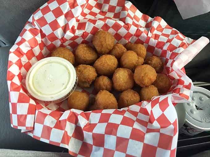 Golden fried mushrooms that prove vegetables can be just as indulgent as any burger when treated with proper respect.