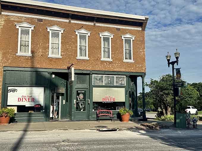 Main Street Diner serves up classic American fare in a building that's seen generations of hungry diners come through.