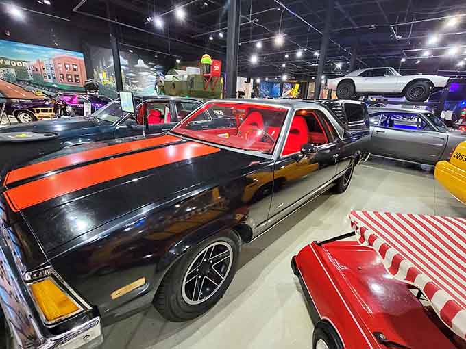 Muscle cars and movie stars share the spotlight in this carefully curated collection of fame.