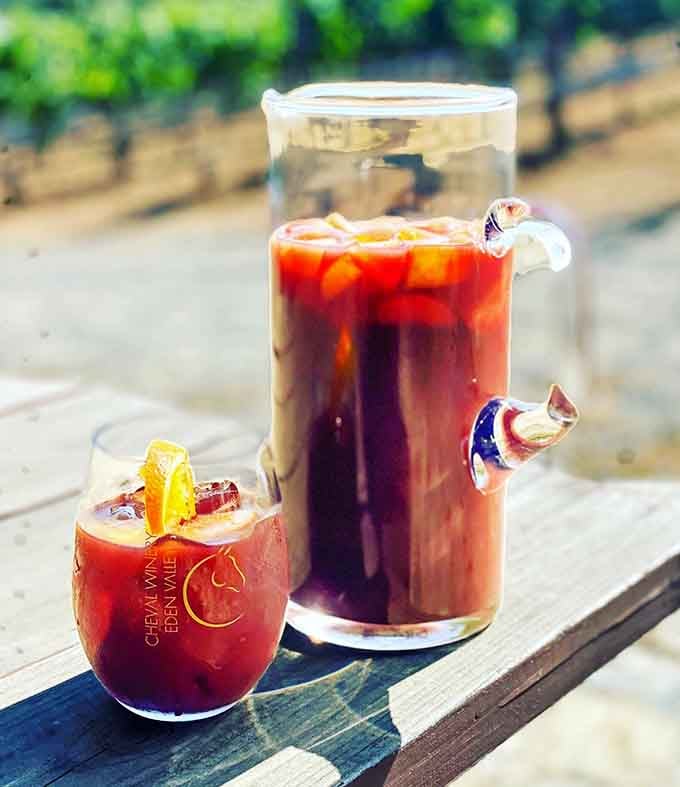 Sangria so good it deserves its own pitcher, preferably shared with people you actually like being around.