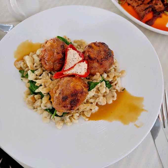 Duck meatballs that'll make you wonder why you've been settling for ordinary poultry all these years.