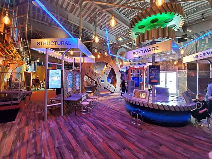 Engineering exhibits that look like they belong in a theme park&mdash;because learning should feel like an adventure.