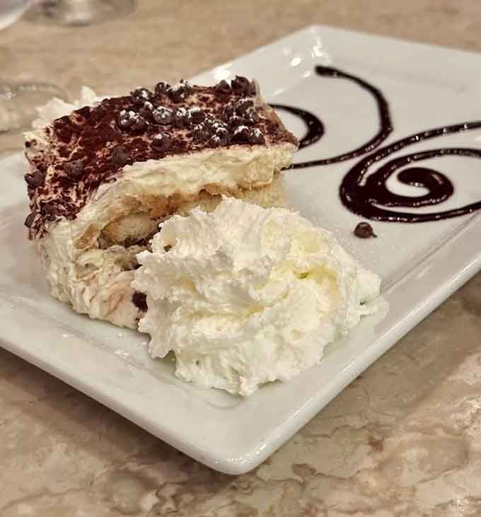 Layers of coffee-soaked cake and cream that would make any Italian grandmother nod with approval.