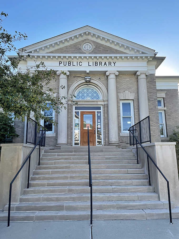 Libraries built like Greek temples remind us that knowledge deserves architecture as grand as any cathedral or courthouse.