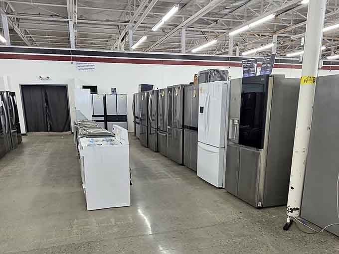 A refrigerator lineup that would make any appliance showroom jealous, except here the prices actually make sense for mortals.